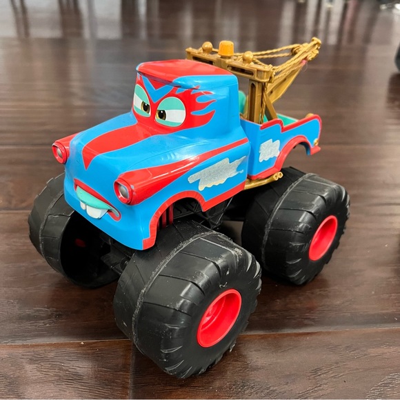 Disney | Toys | Big Rare Disney Cars Toys Mater Flame Design Monster ...